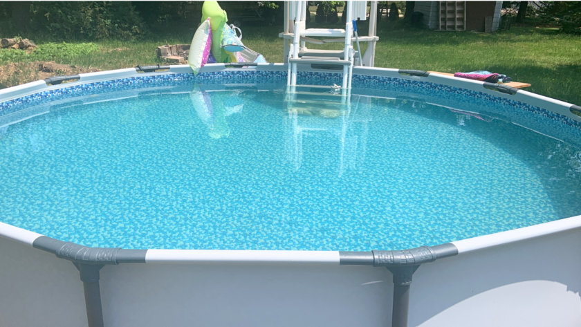DIY – Putting Up 16’ Above Ground Pool – Home & Backyard | All My ...