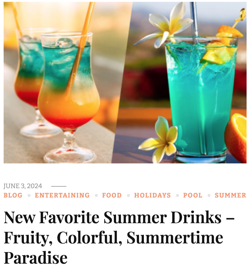 Summer Decorating – Summertime Decor Ideas for Your Home | All My ...